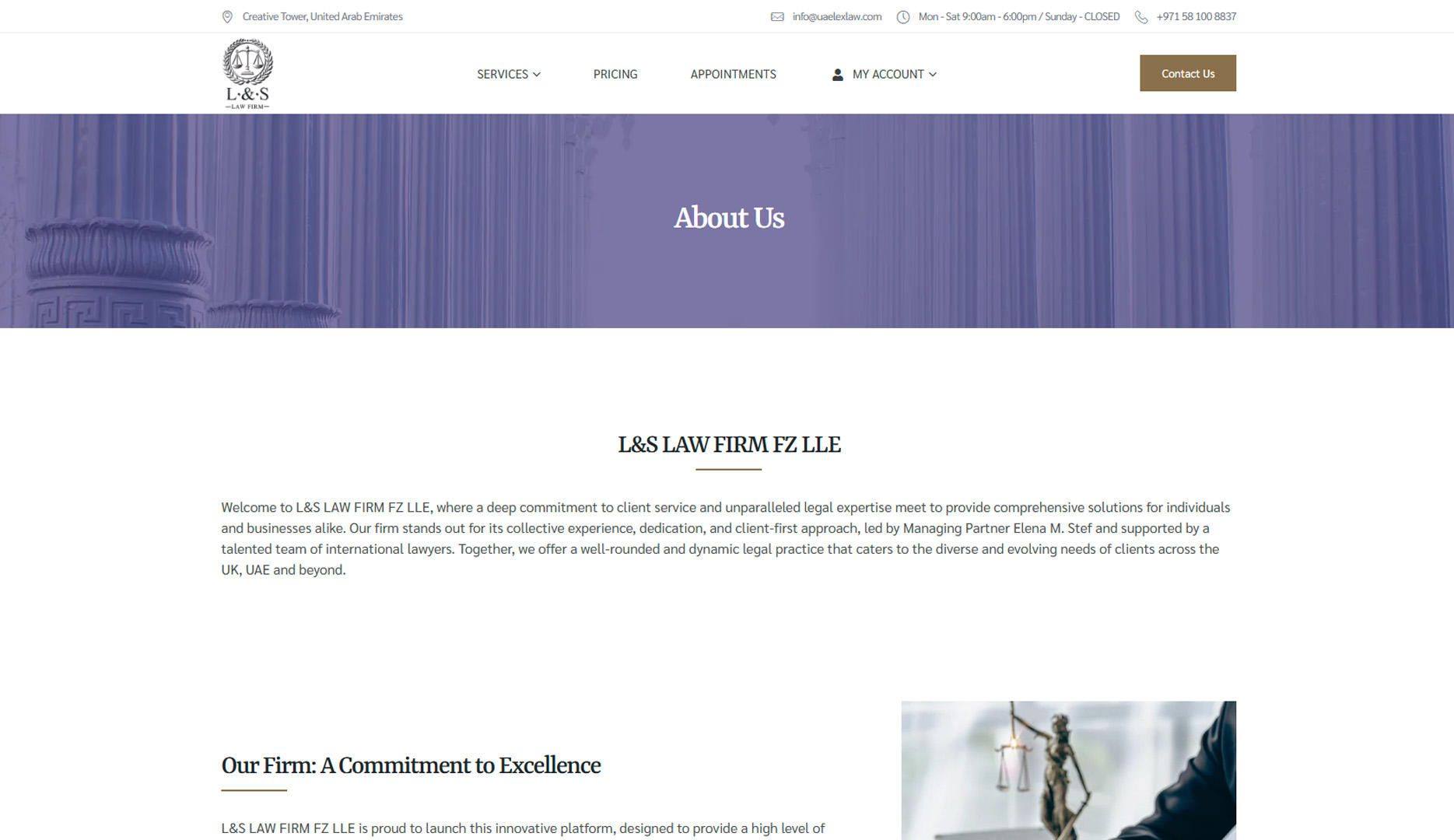 About us – L&S LAW FIRM FZ LLE